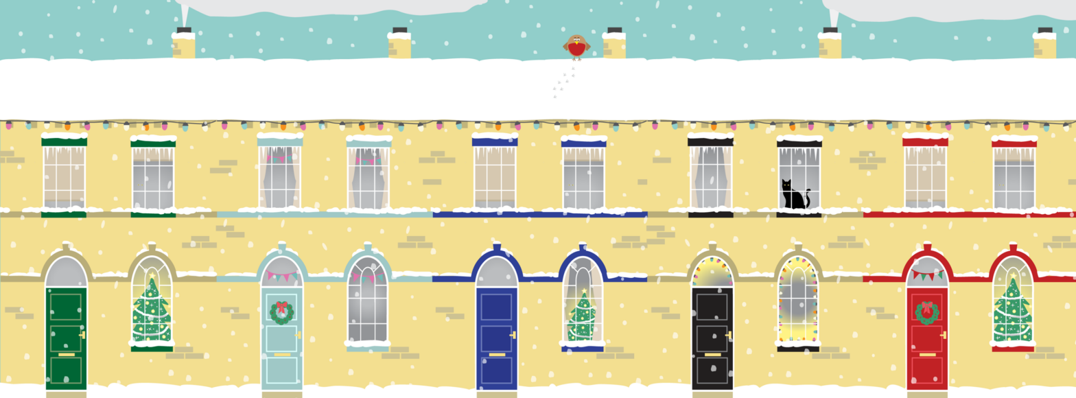 Living Advent Calendar Map Now Online! - Saltaire Inspired