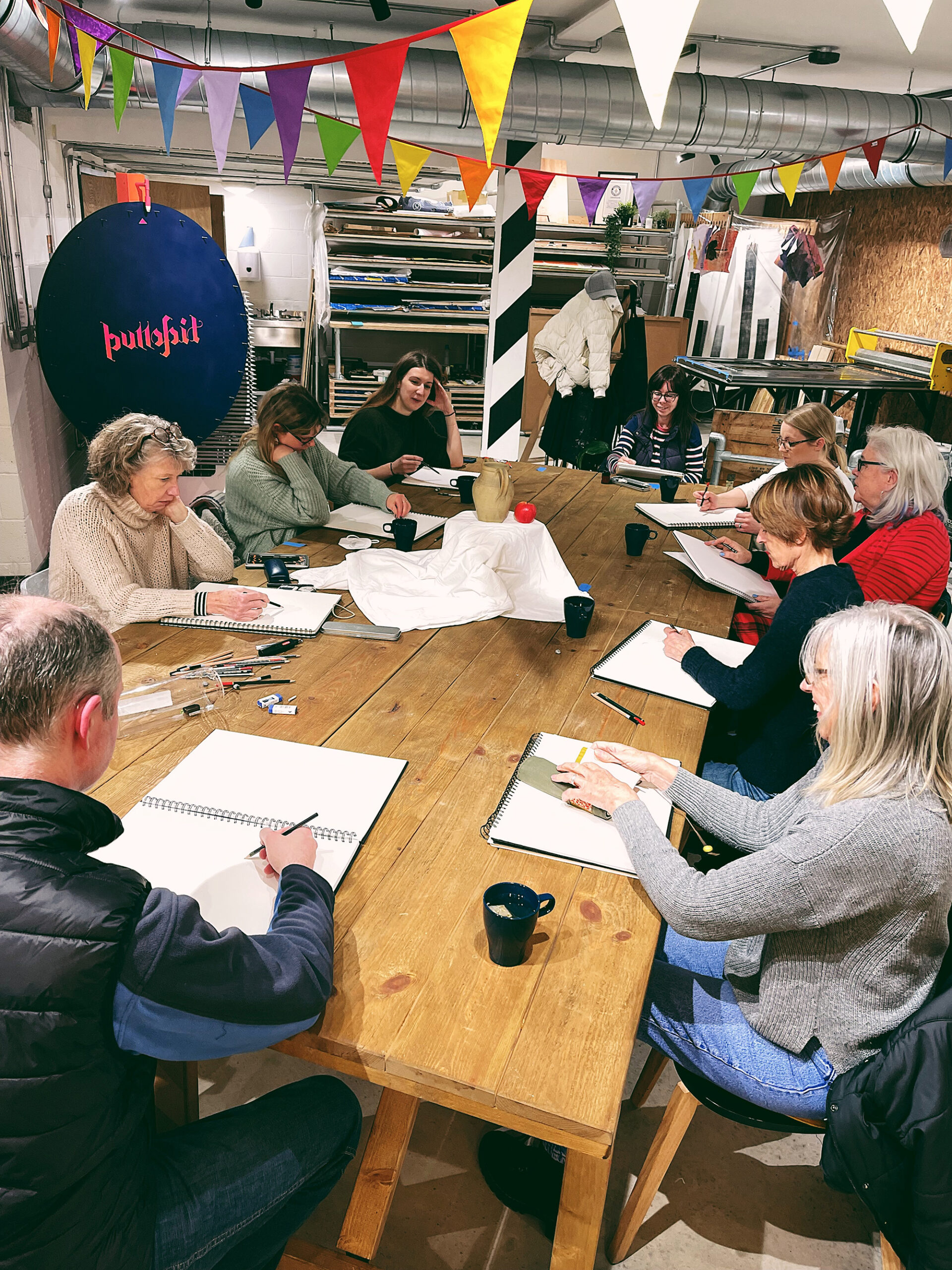 Drawing Workshops with Saltaire Art School - Saltaire Inspired