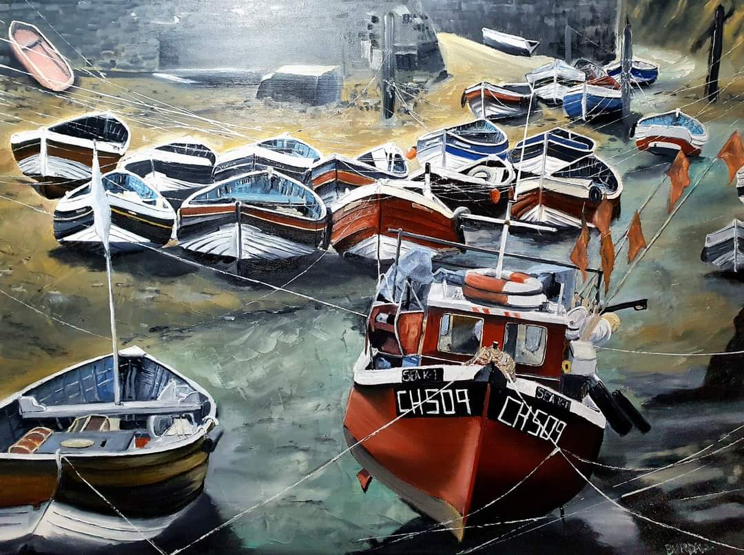 Ian Burdall Painting and Photography - Saltaire Inspired