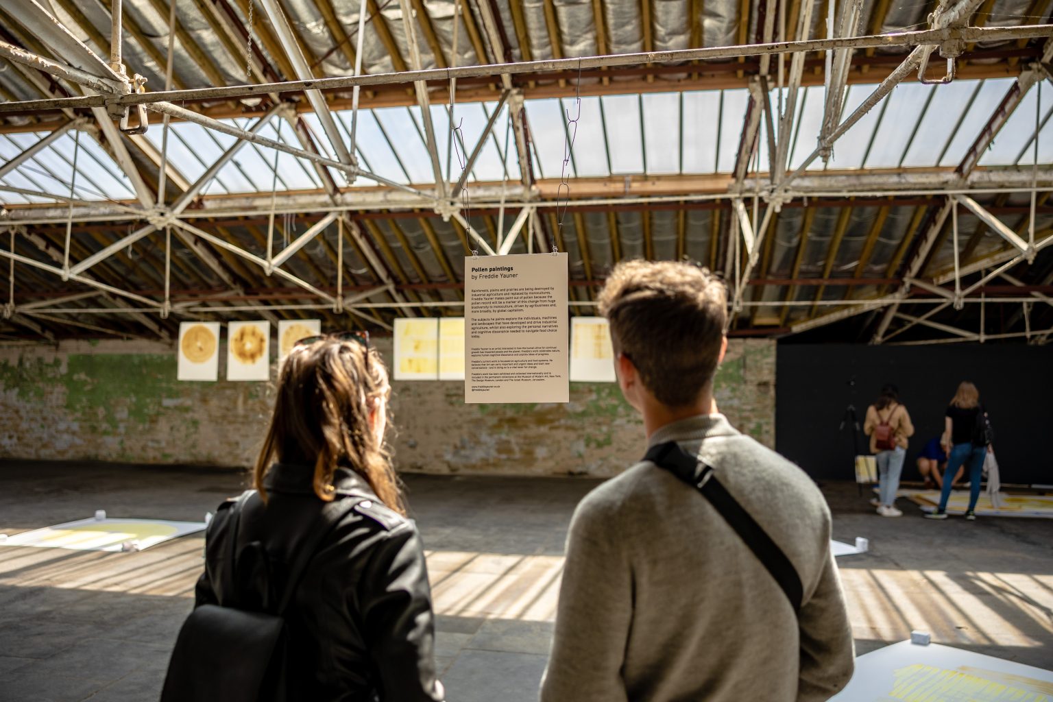 Pollen Paintings - Freddie Yauner - Saltaire Inspired