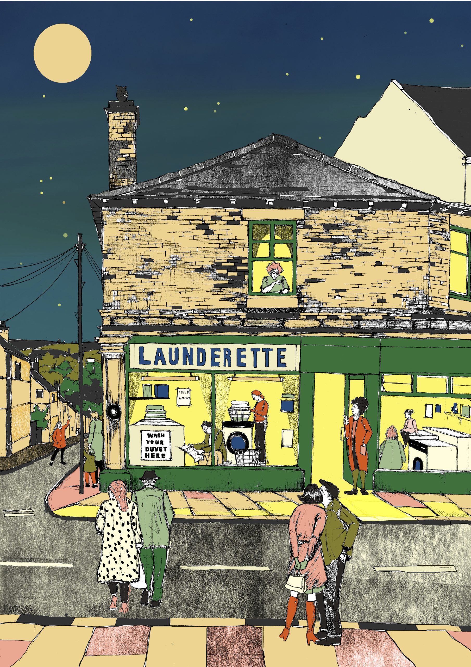 Seanna Doonan Illustration - Saltaire Inspired
